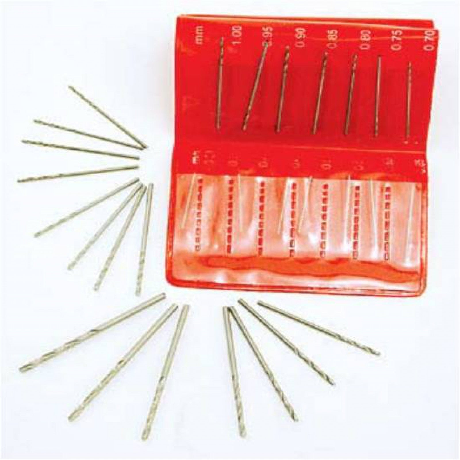 15-Pc. Metric Drill Set O.3mm to 1.0mm – Model Expo Online