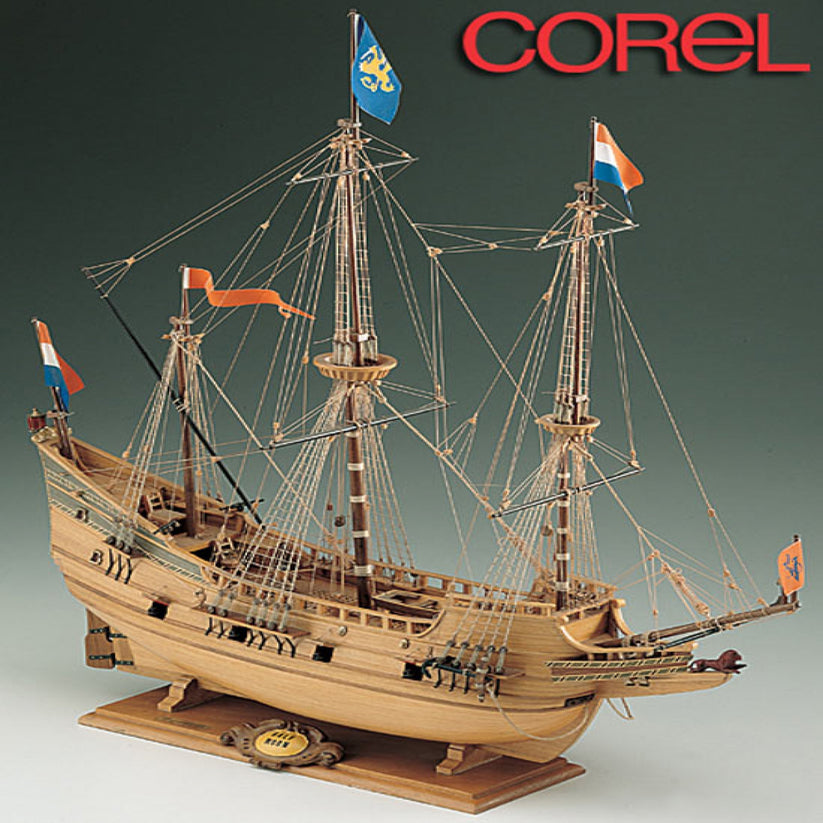 Corel - HALF MOON WOOD SHIP MODEL KIT 1:50 – Model Expo Online