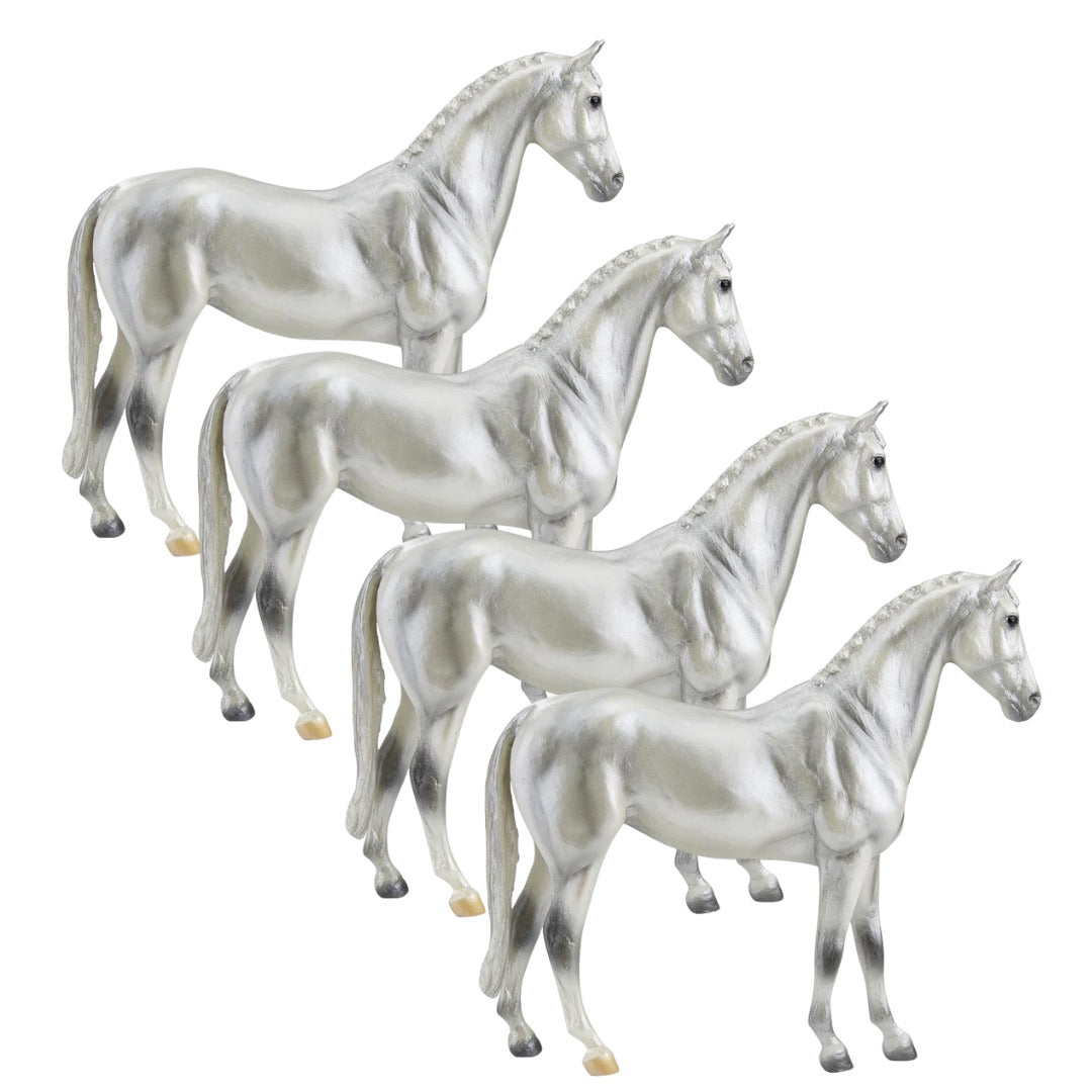 MS6029 Set of 4 Horses 1:12 Scale – Model Expo Online