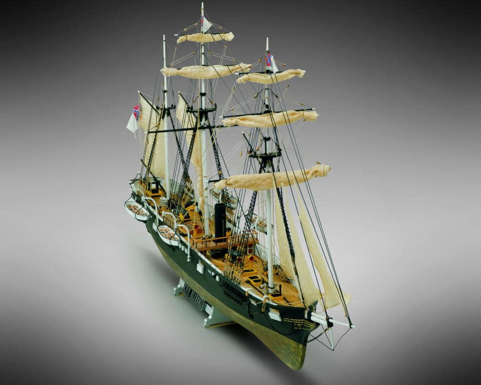 Mamoli/Model Shipways MV53 CSS Alabama - Plank on Bulkhead Ship Model ...