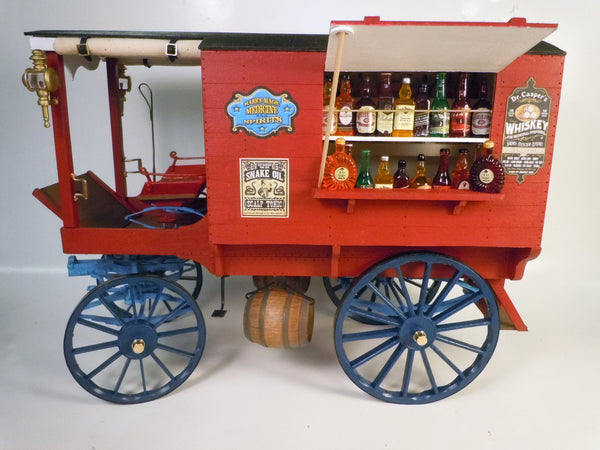Model Trailways Medicine Wagon 1:12 Scale – Model Expo Online