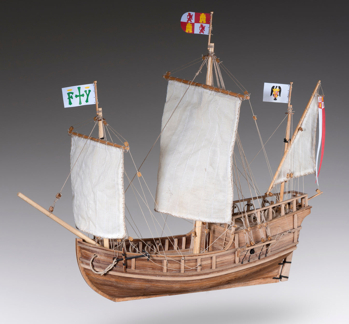 Dusek-Mamoli - Pinta Wood Model Ship Kit D011 Scale 1:72 – Model Expo ...