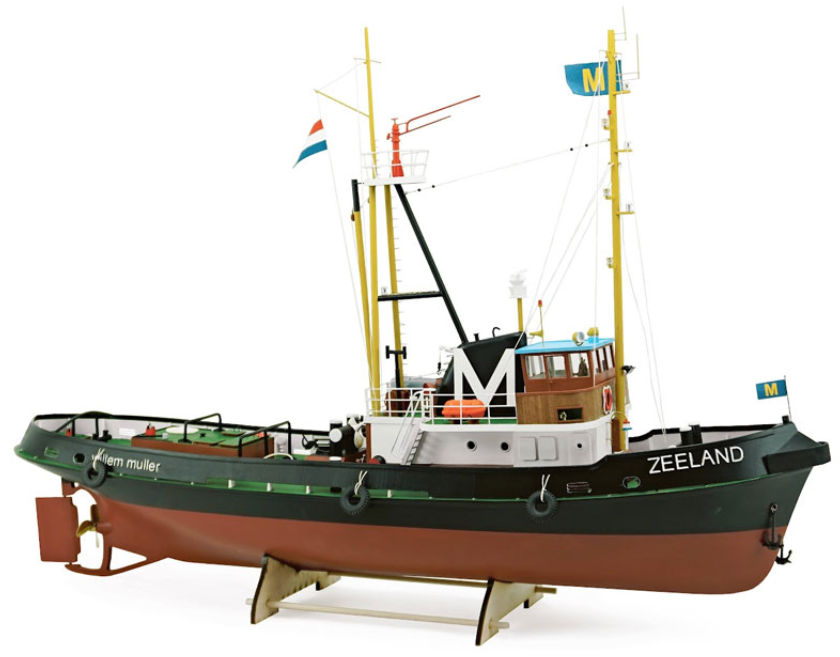 Billing Boats - 1:35 Zeeland Tugboat - Plastic hull – Model Expo Online