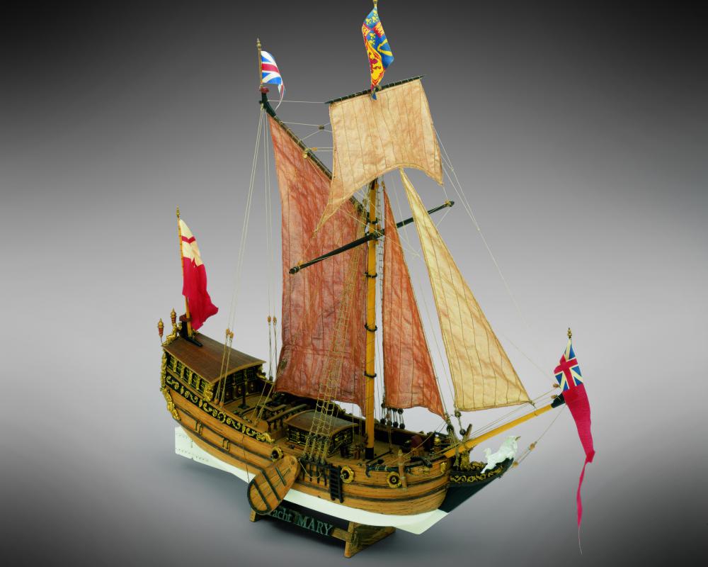 Dusek-Mamoli - Mamoli MV28 YACHT MARY 1/54 Scale Length: 483 mm, Heigh ...